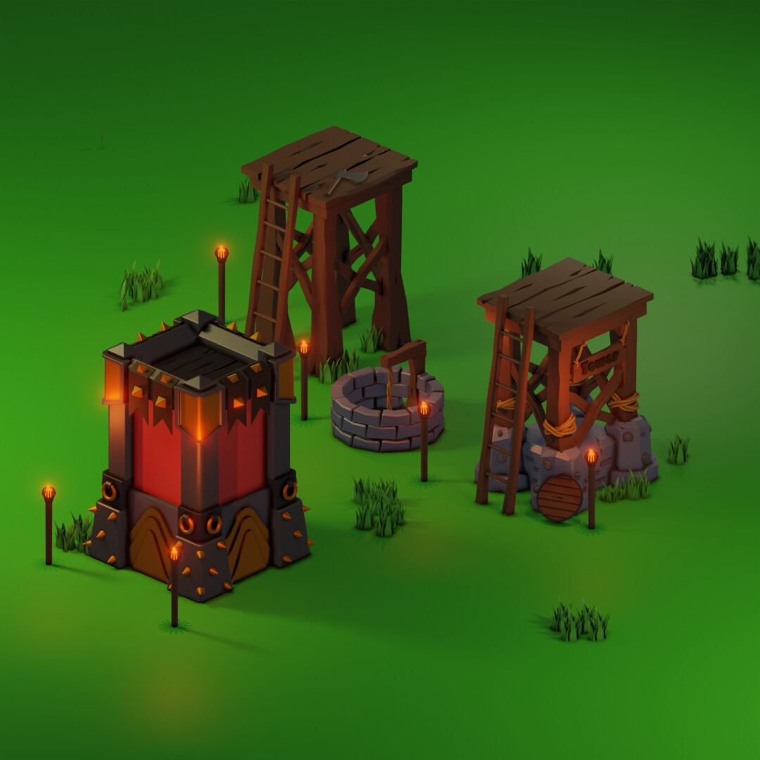 ArtStation - Tower Defense
