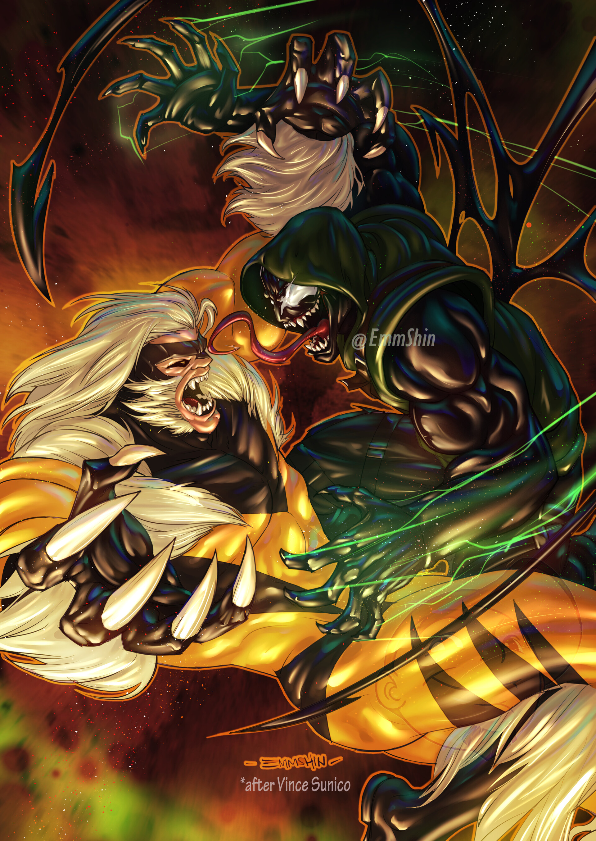 ArtStation - Sabretooth v Blake