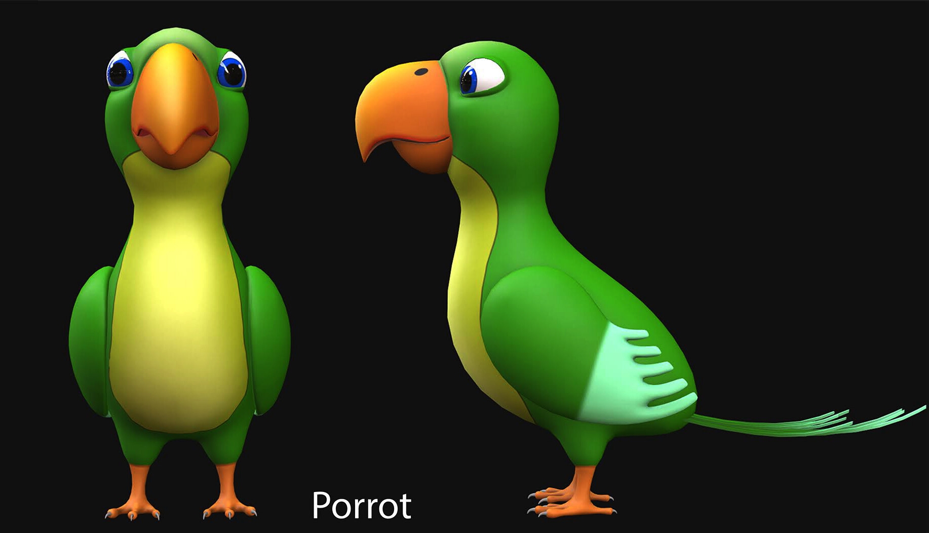 ArtStation - Birds stylize cartoon collection