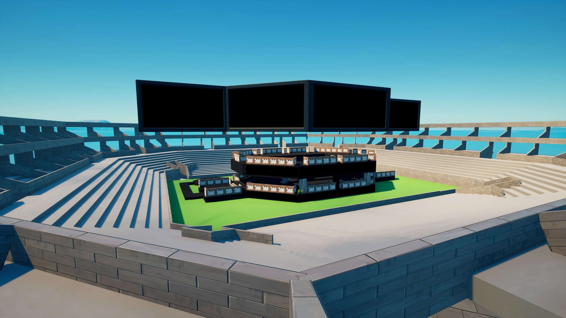 ArtStation - FNC • Arthur Ashe Stadium | Fortnite World Cup