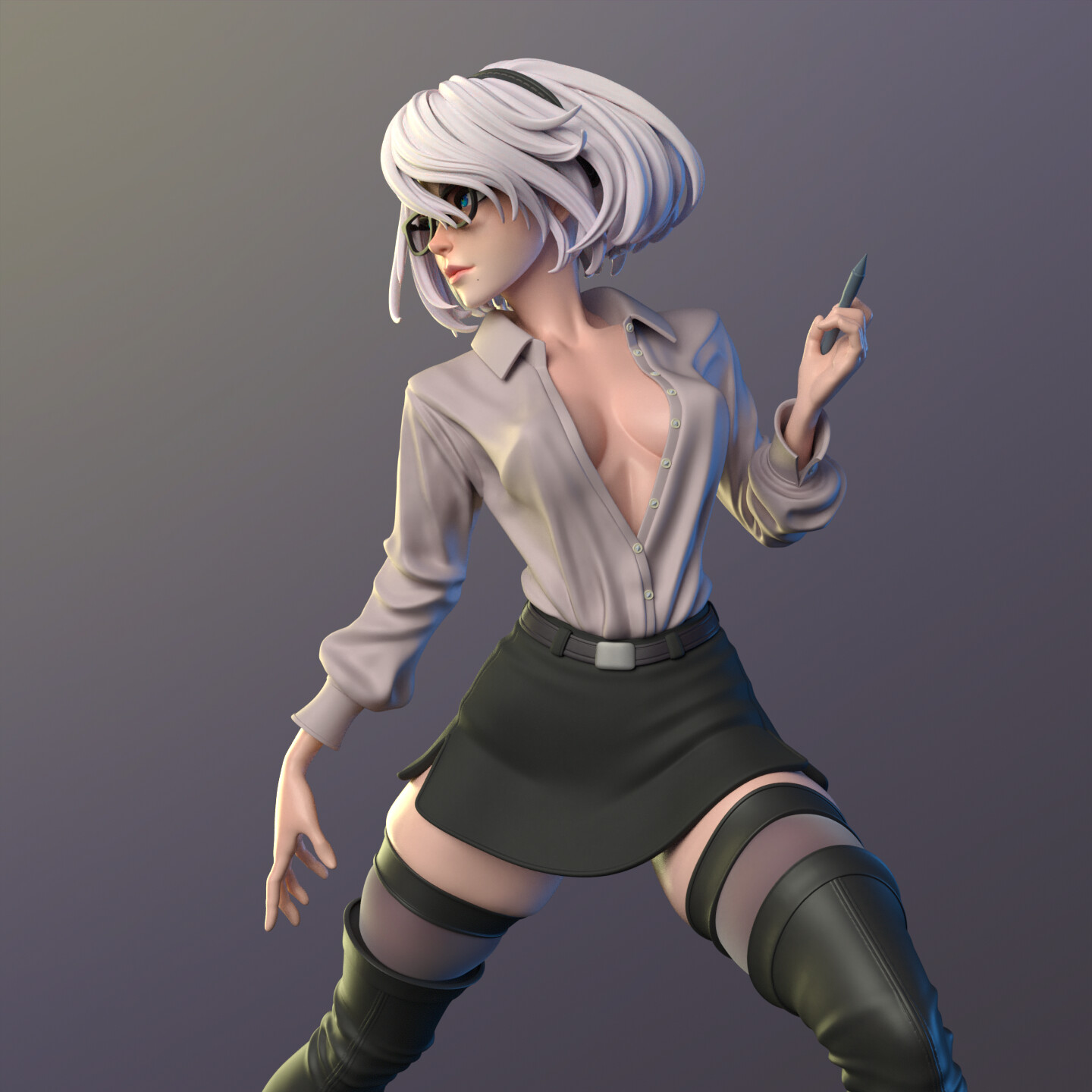 Dinamuuu 3D - 2B Sensei