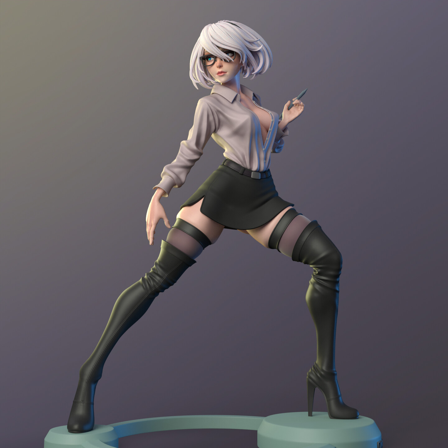 Dinamuuu 3D - 2B Sensei