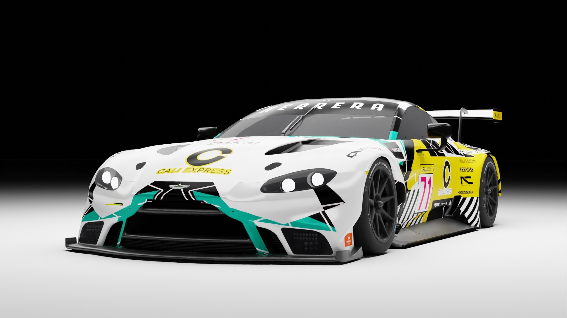 ArtStation - Cali Express Aston Martin Vantage GTE