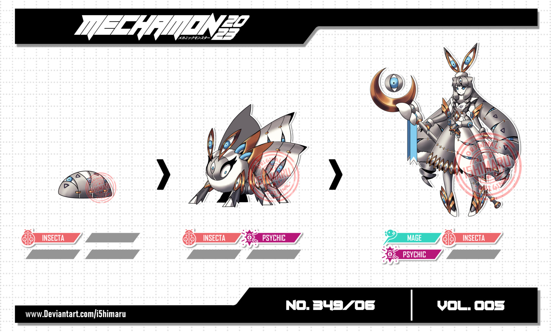 ArtStation - Mechamon NO.349/06 | VOL.005