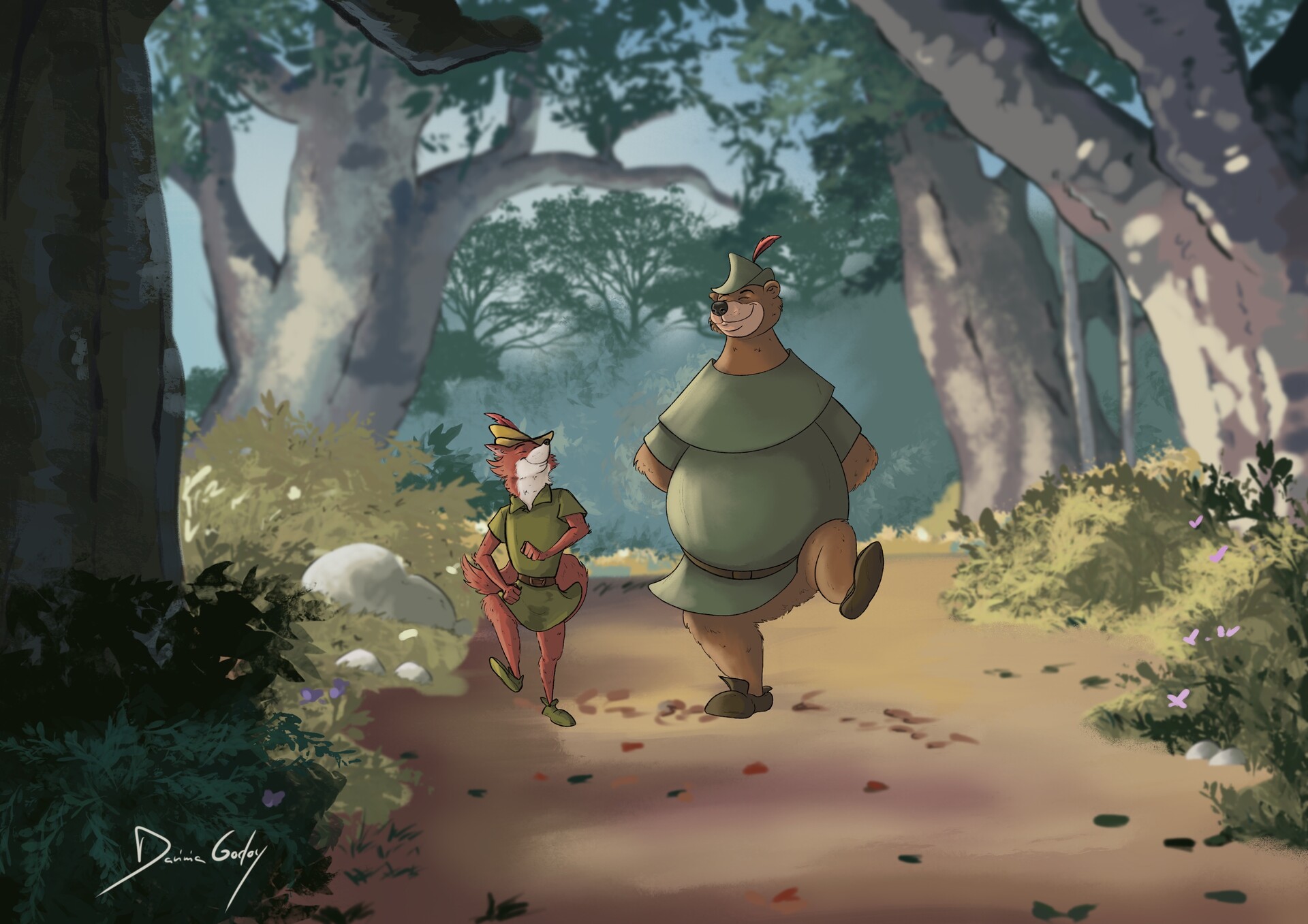 ArtStation - Robin Hood - Davinia Godoy