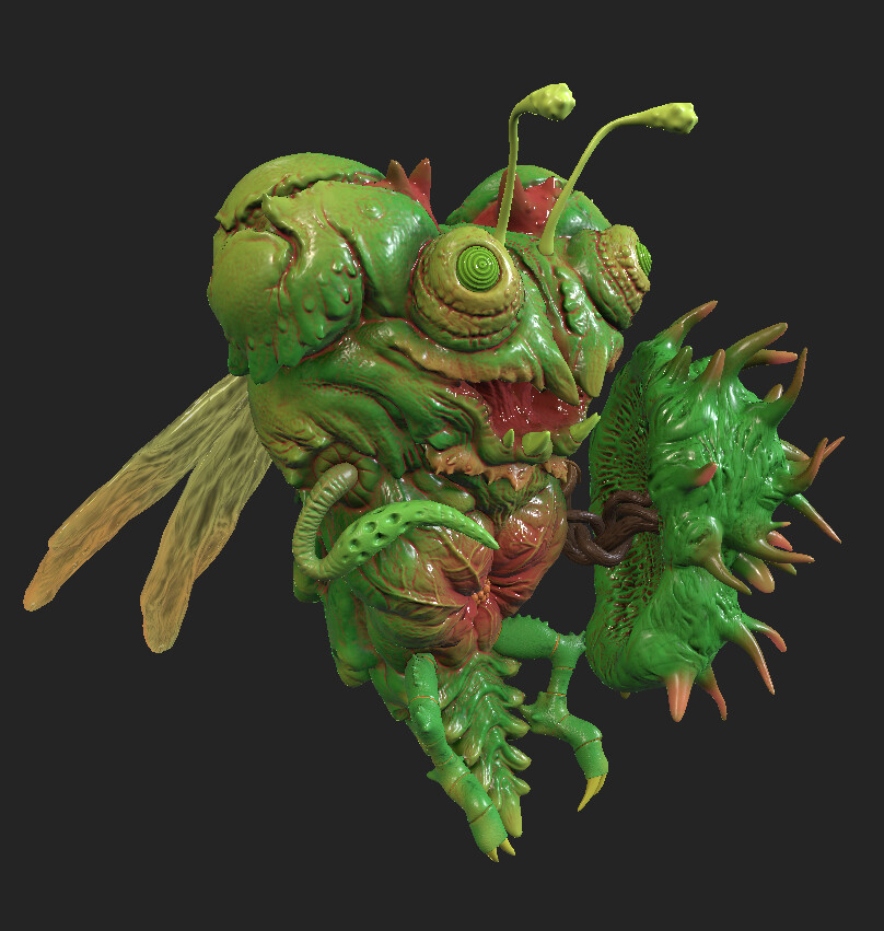Kin Kenneth U - Insectoid creature