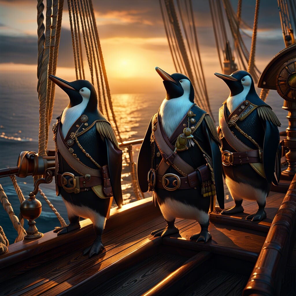 ArtStation - penguins