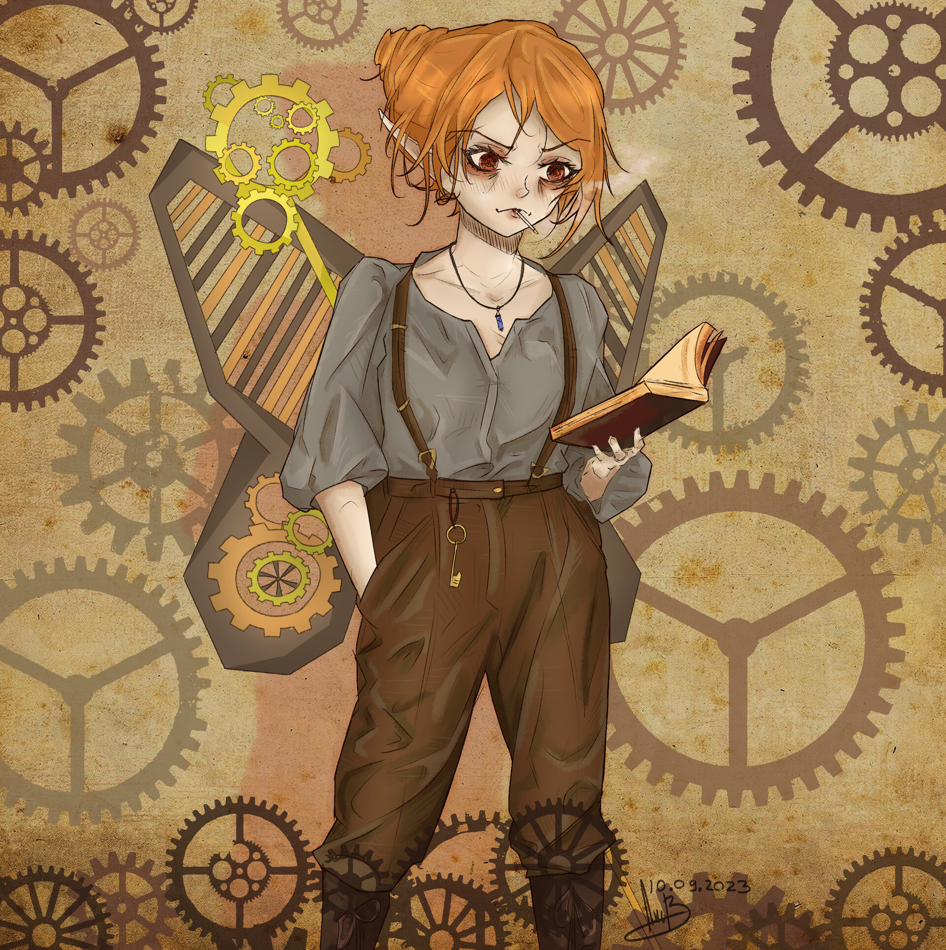ArtStation - Steampunk fairy