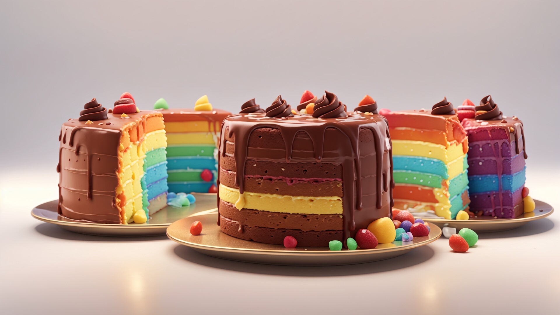 Delia Wright - Delectable Delights: Colorful Cake Sets