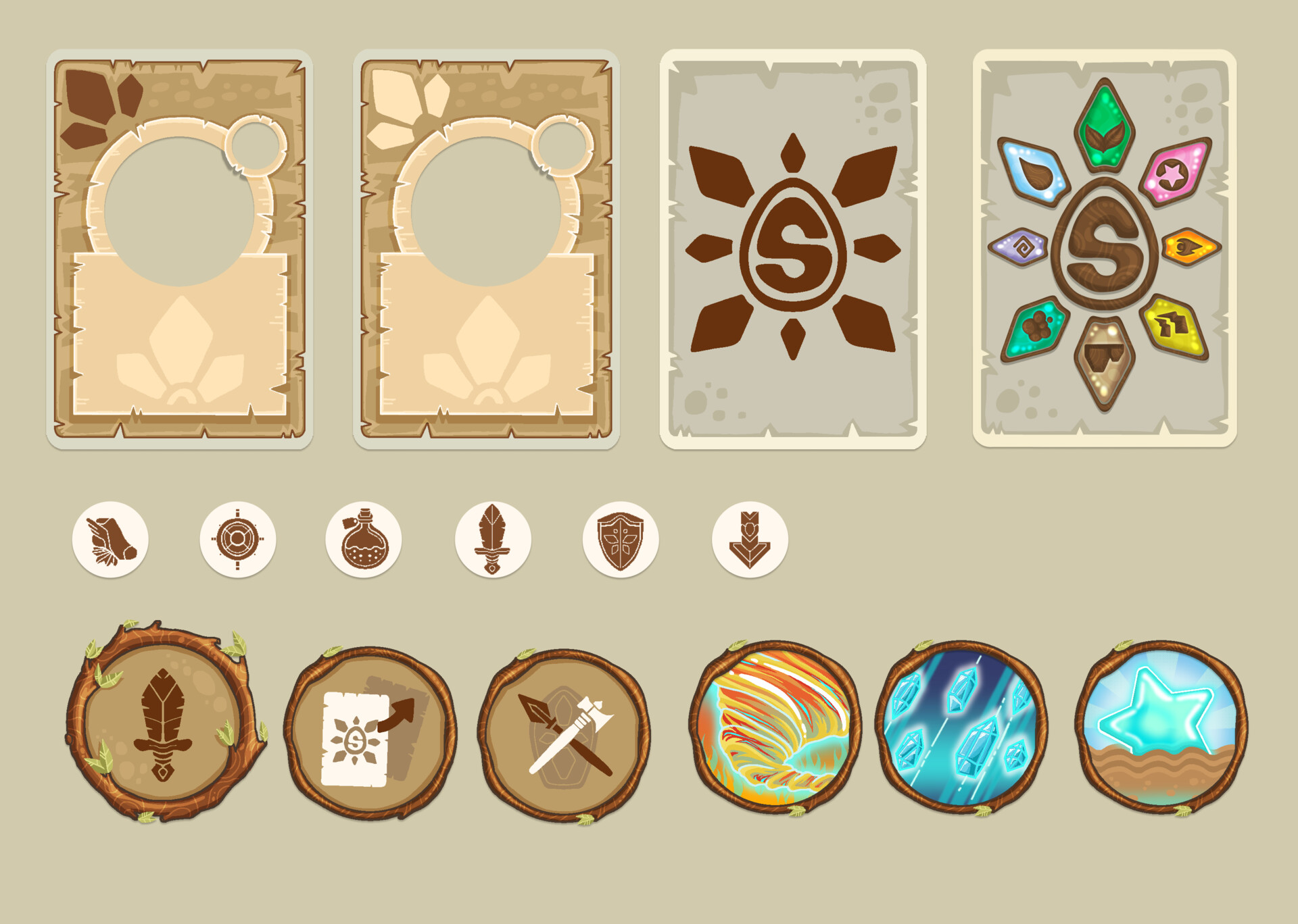 ArtStation - UI / HUD design for Seeker: Quest, a multi platform ...