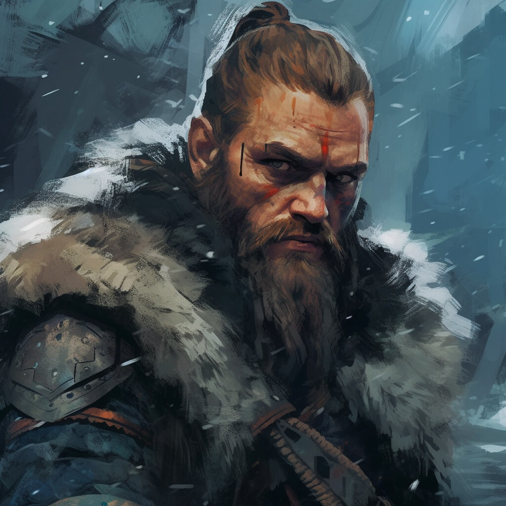 ArtStation - Viking portrait