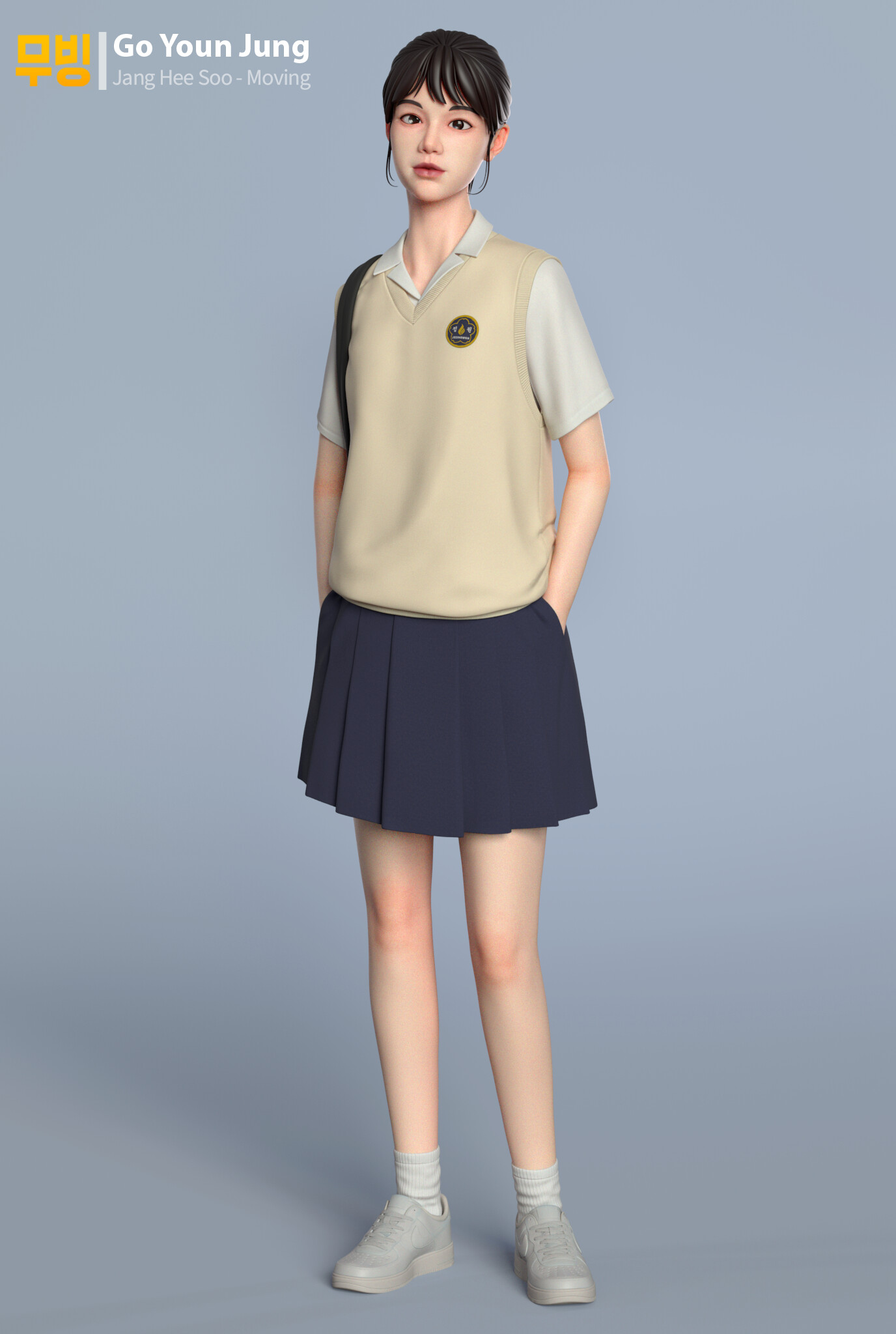 ArtStation - GoYounJung | Jang Hee Soo - Moving (Fanart)