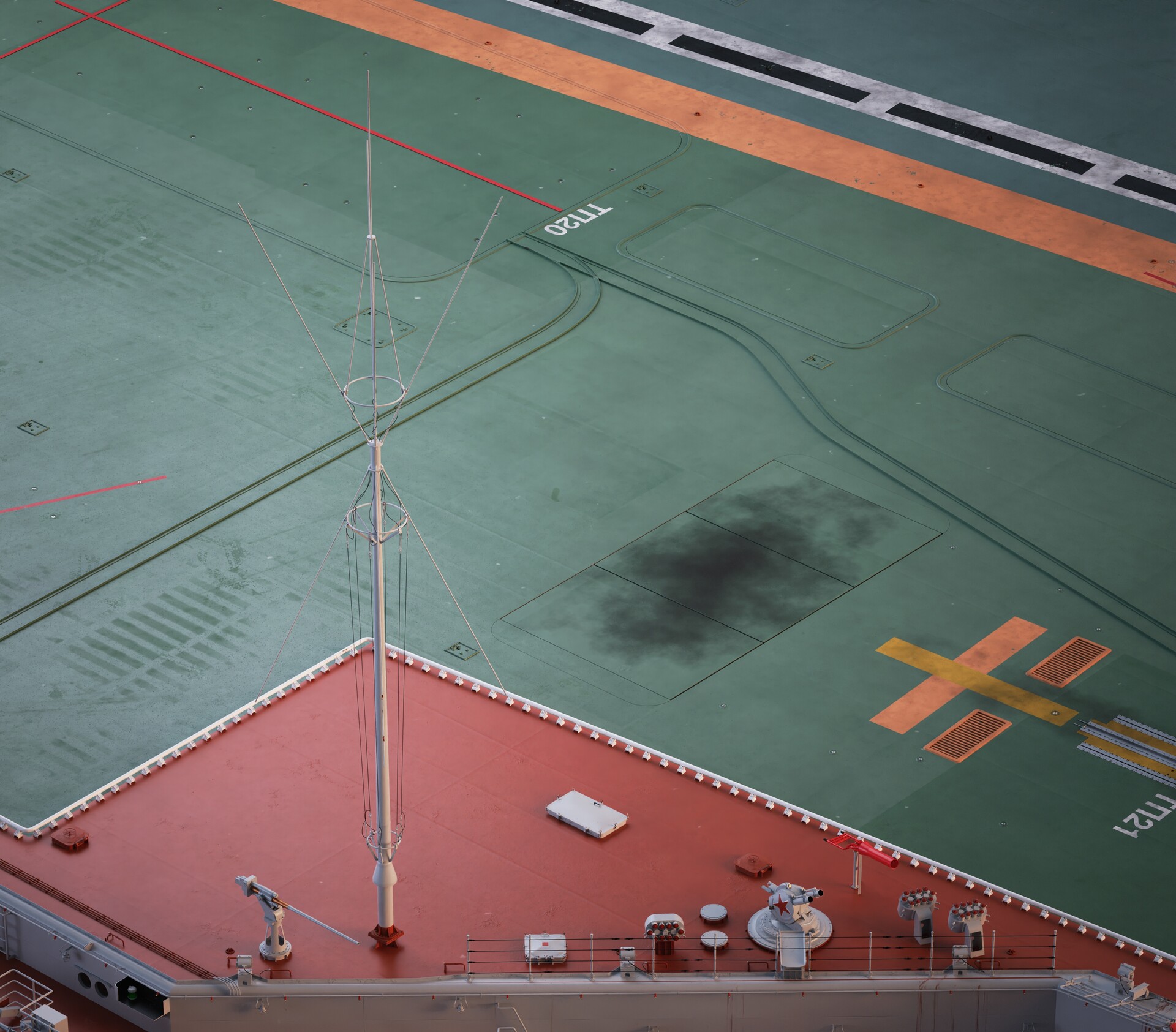 Jamison Cunningham - Soviet Aircraft Carrier Project 1153 "Orel" - Studio