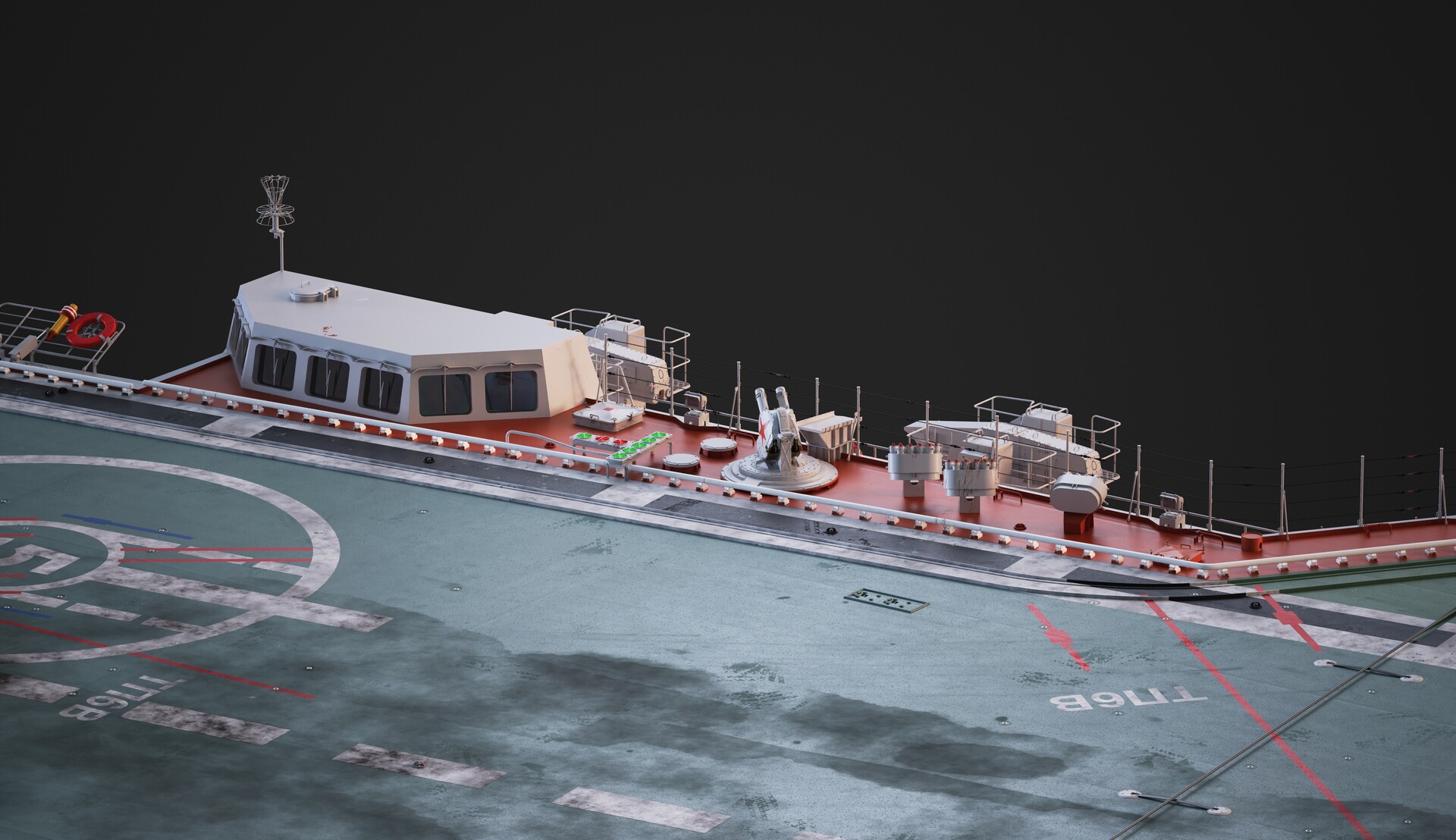 Jamison Cunningham - Soviet Aircraft Carrier Project 1153 "Orel" - Studio