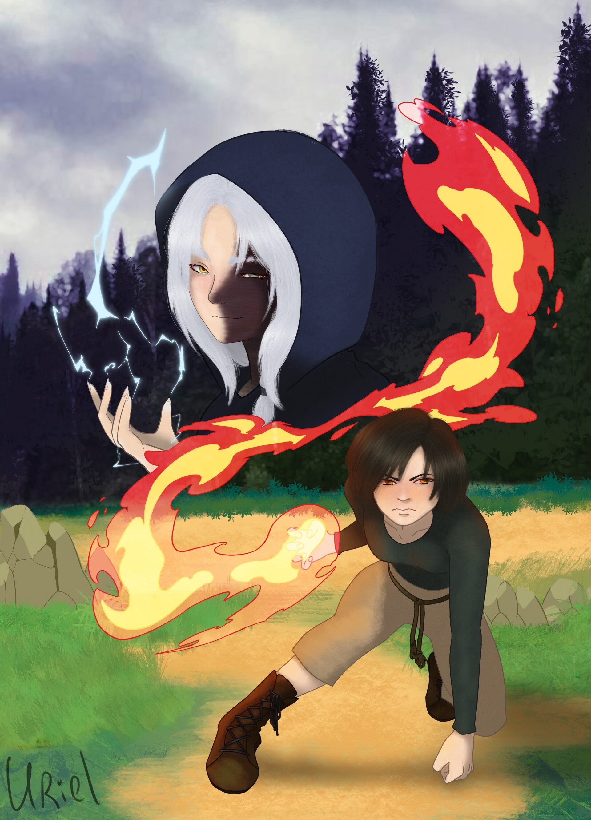 ArtStation - Manga Cover