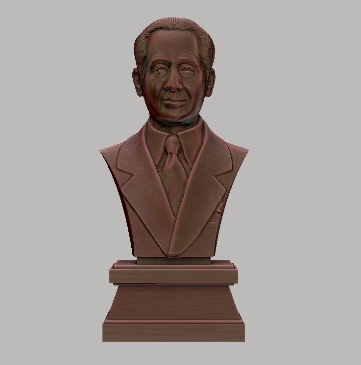 ArtStation - SERGIO OSMEÑA BUST