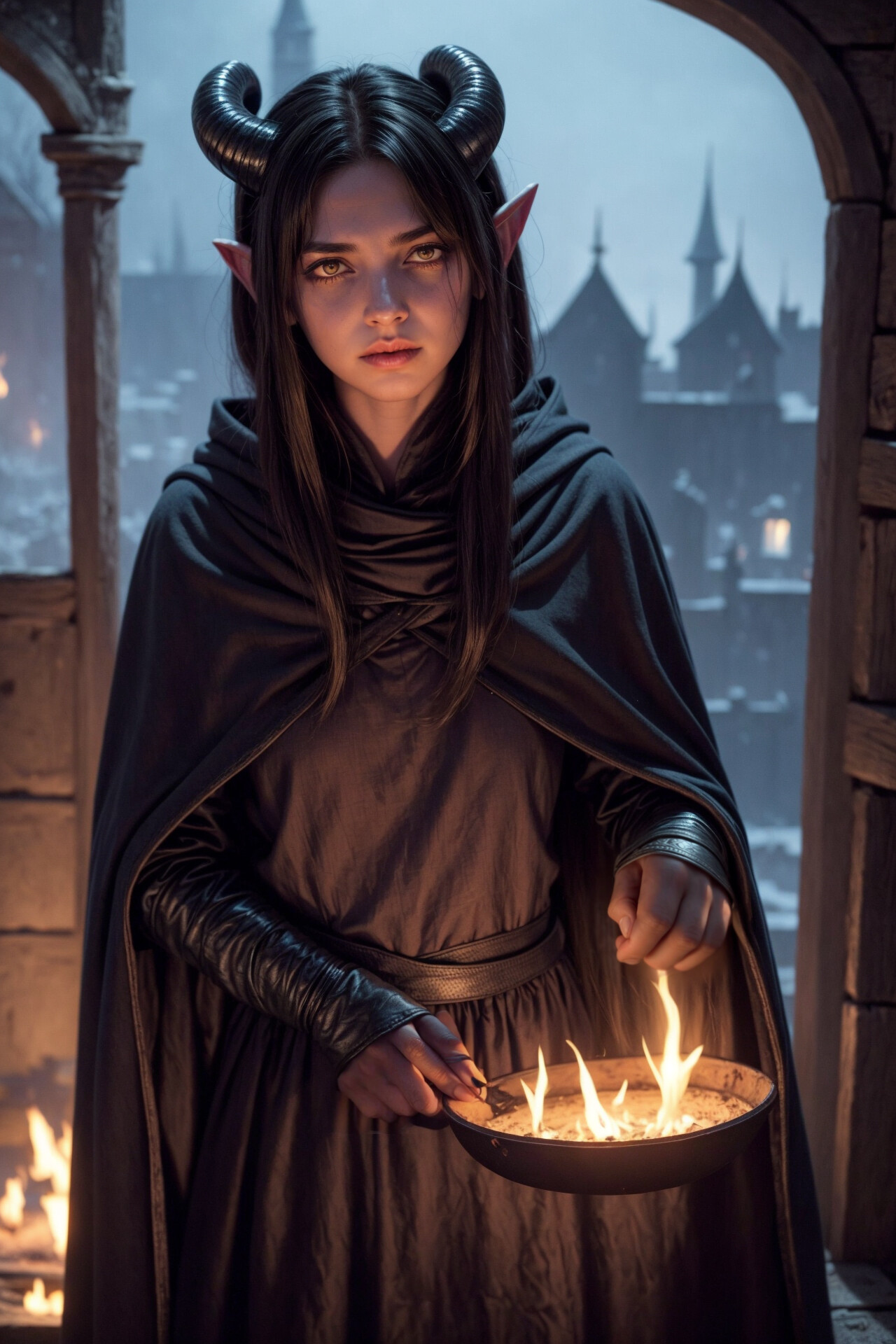 ArtStation - Tiefling female #1 - 10 pics