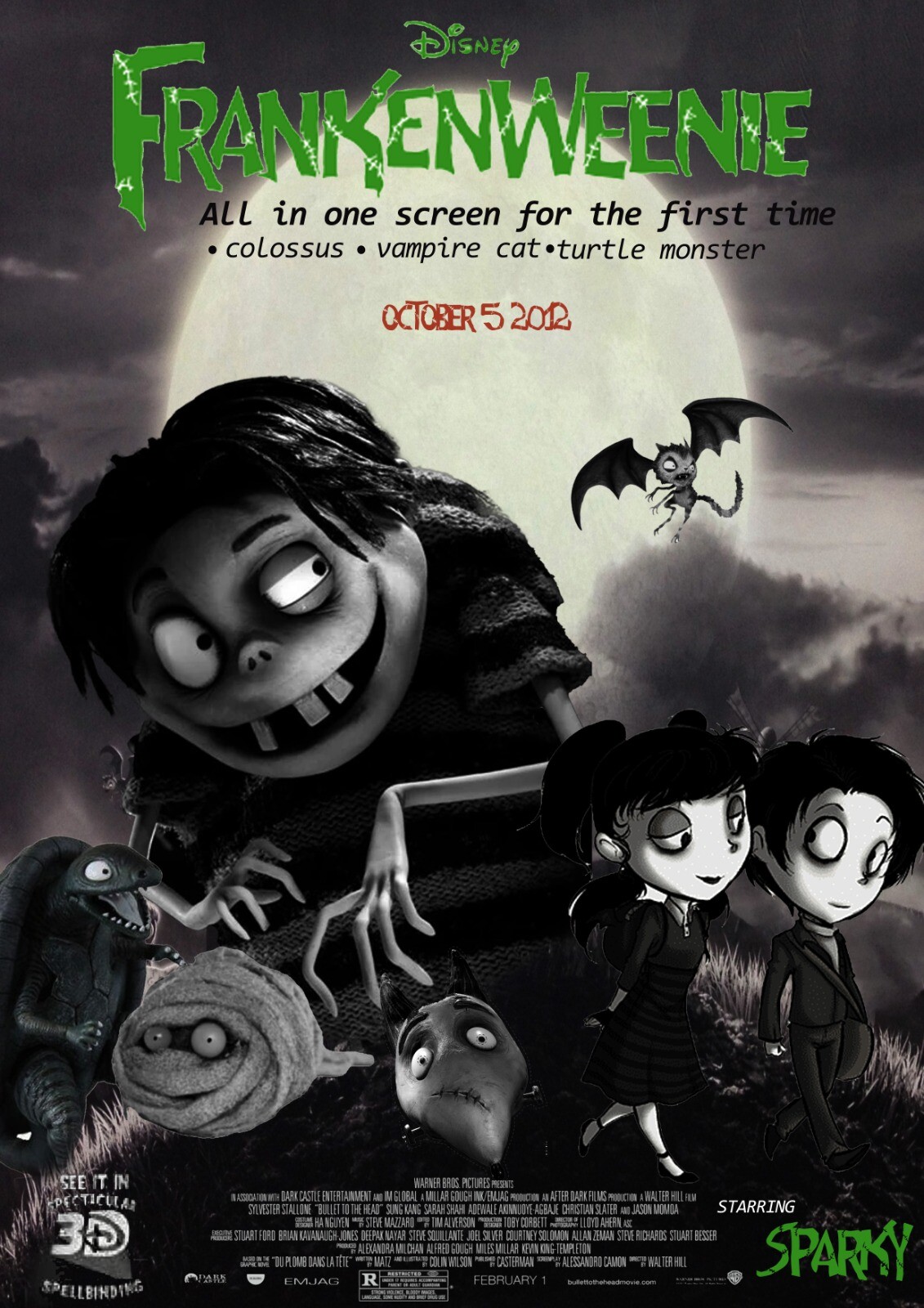 Frankenweenie Turtle Monster