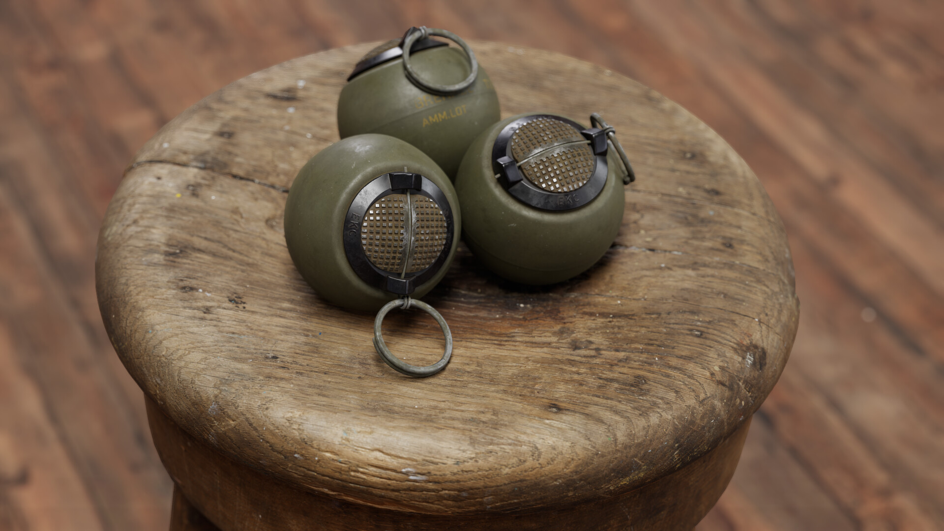 ArtStation - BEANO T-13 grenade