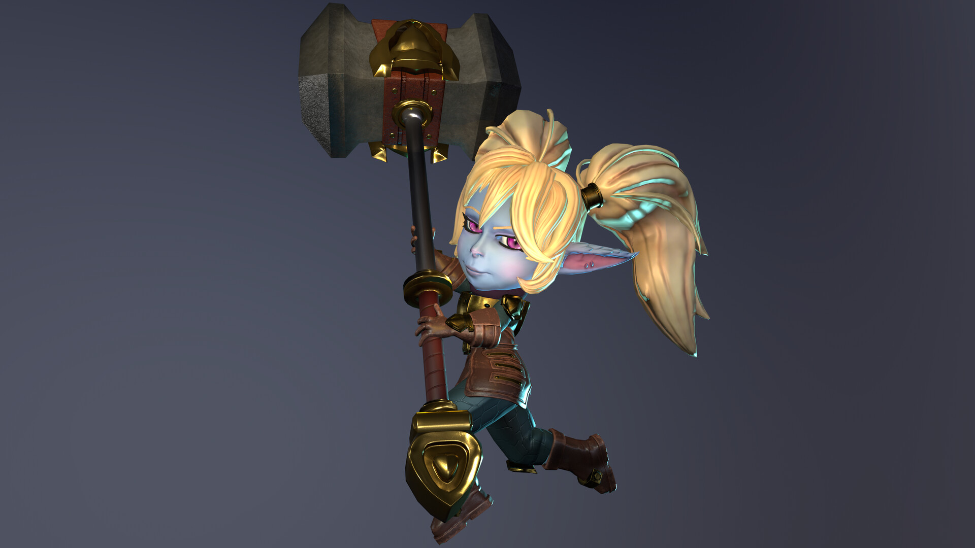 ArtStation - Poppy, League of Legends