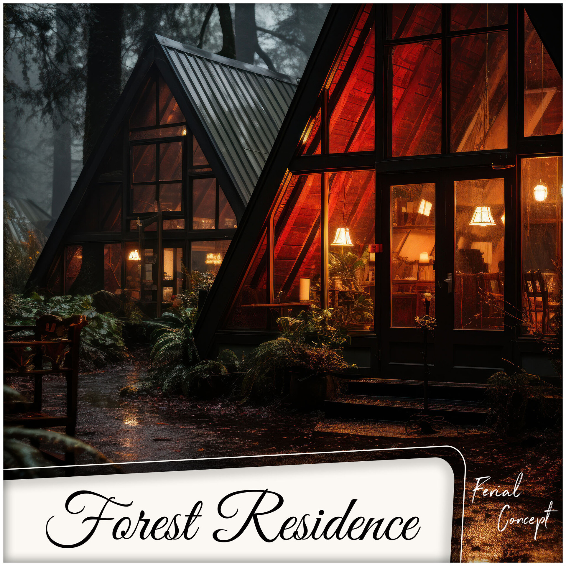 Ferial Concept - 🔹240 Forest Residence Environment Concept Reference ...