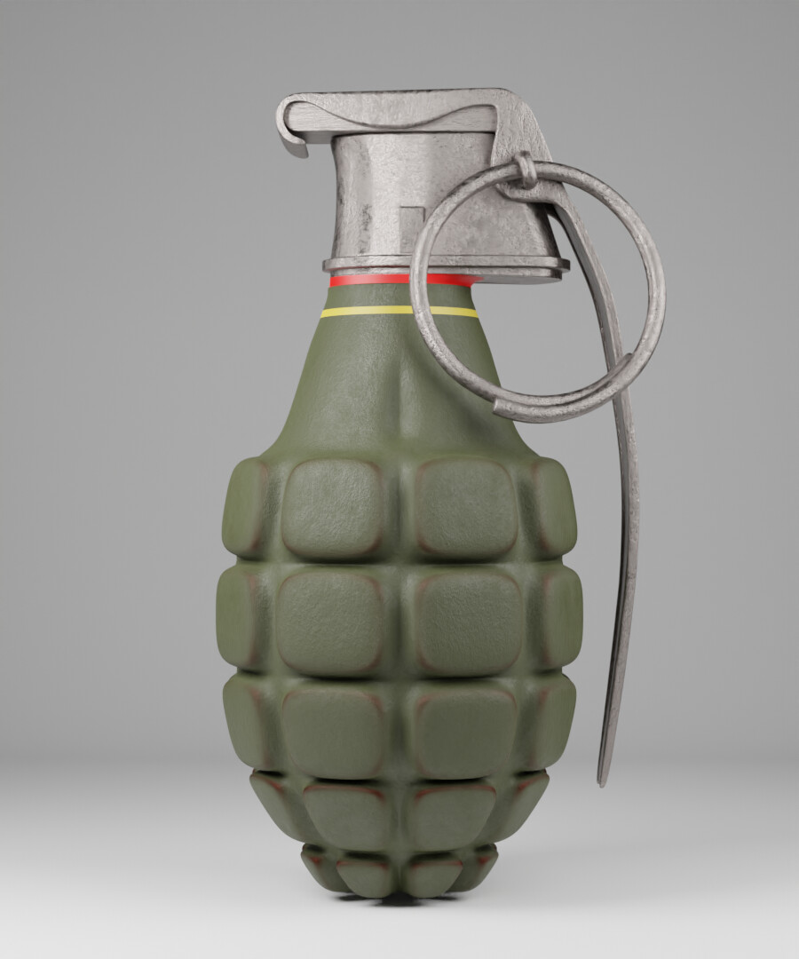 ArtStation - Mk 2 Grenade