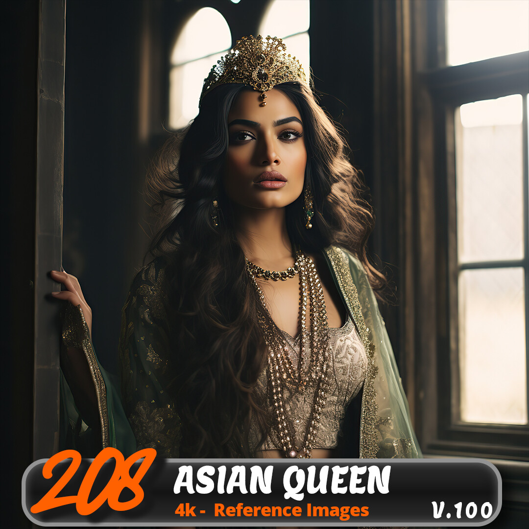 ArtStation - ASIAN QUEEN VOL. 100/ 4K/ Reference Image