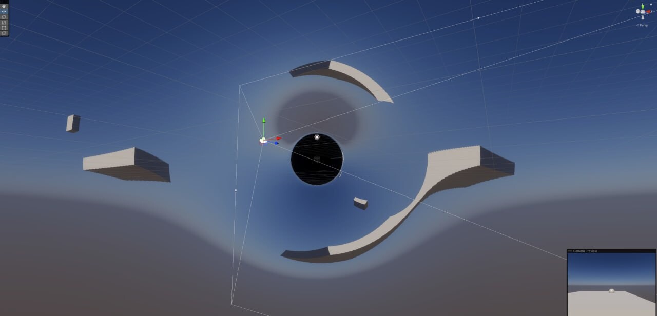 ArtStation - Physically Based Black Hole Rendering [Unity]