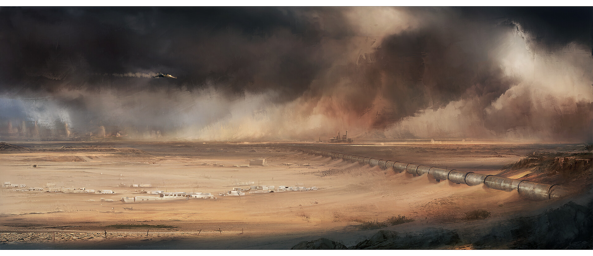 ArtStation - Climate Change. Desertification.