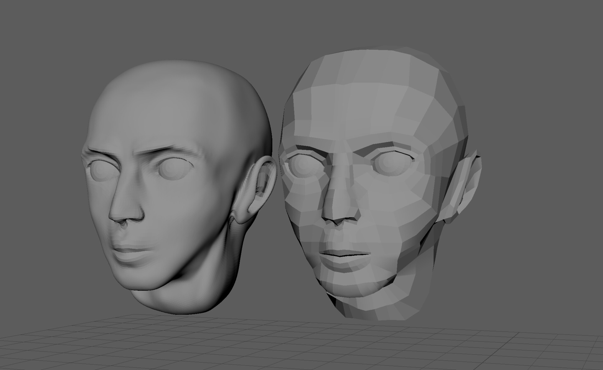 ArtStation - Face Sculpt with Retopology