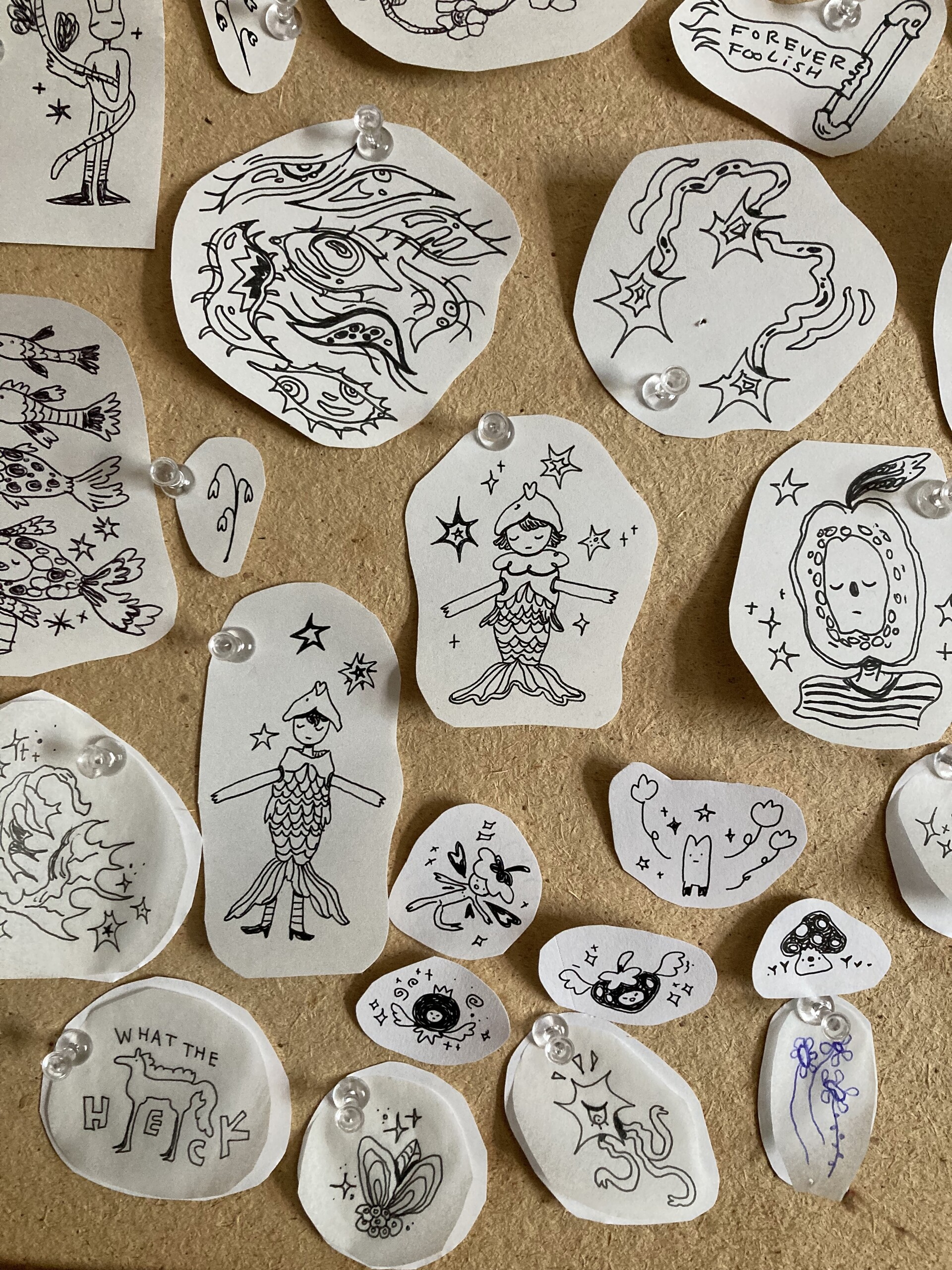 ArtStation - Tattoo flash designs 1