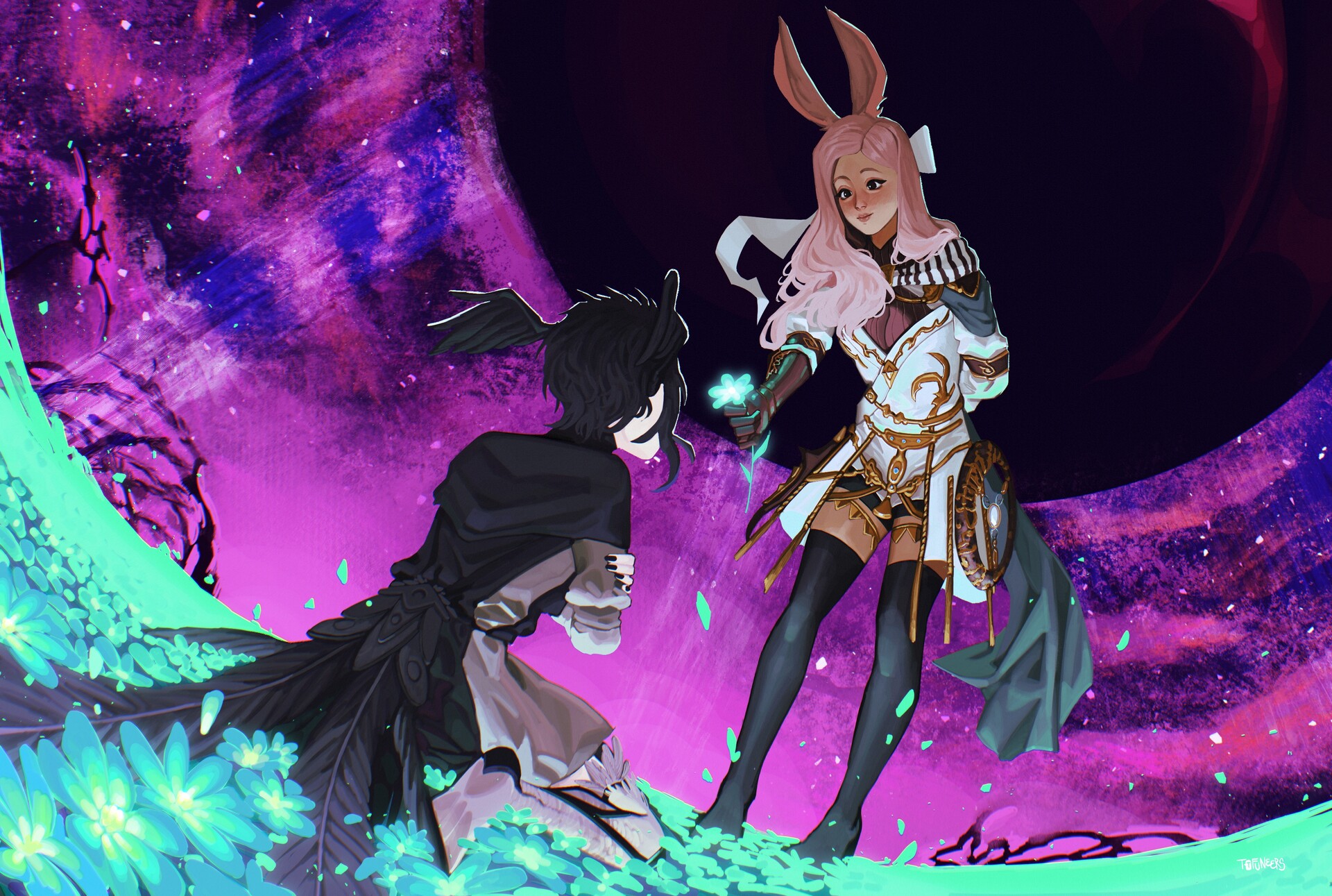 ArtStation - FFXIV commission I did