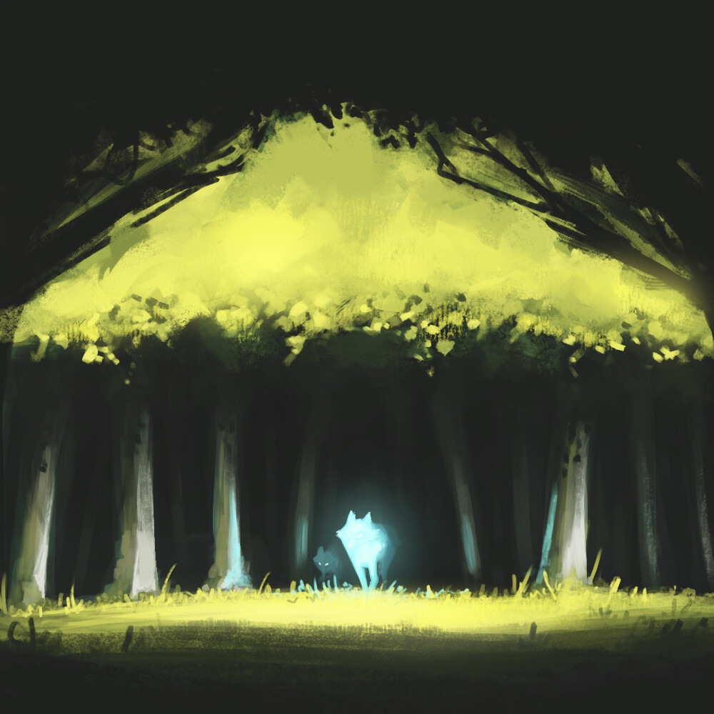 ArtStation - Forest Spirits