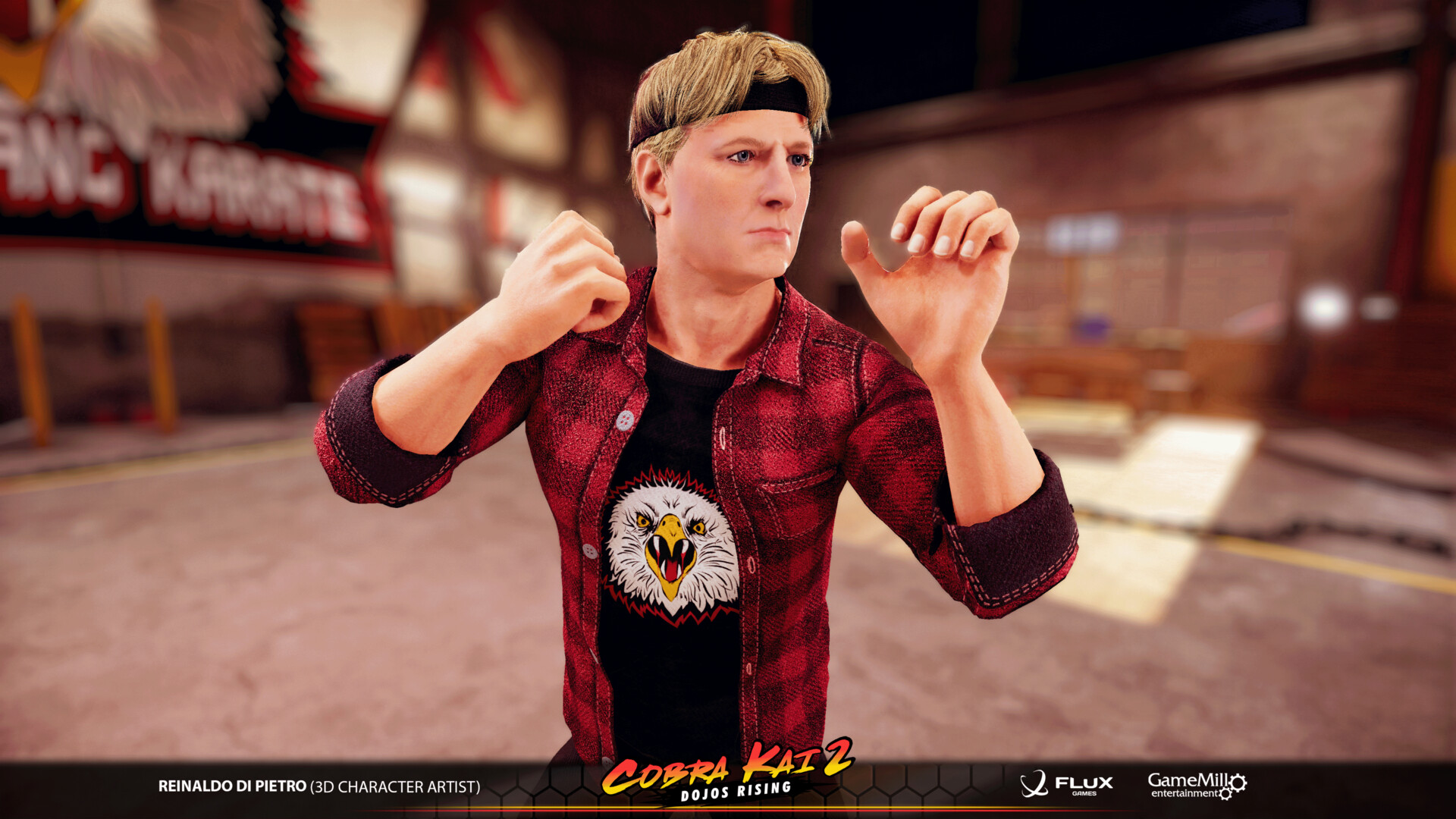 ArtStation - Johnny Lawrence - Cobra Kai 2: Dojo's Rising
