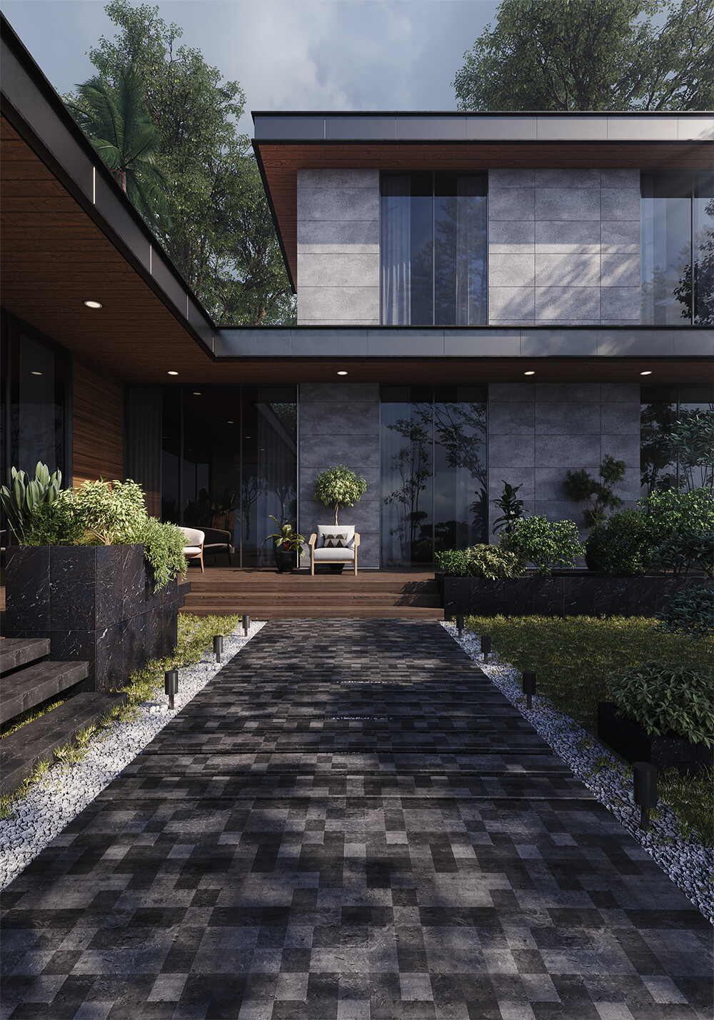 ArtStation - Exterior Garden