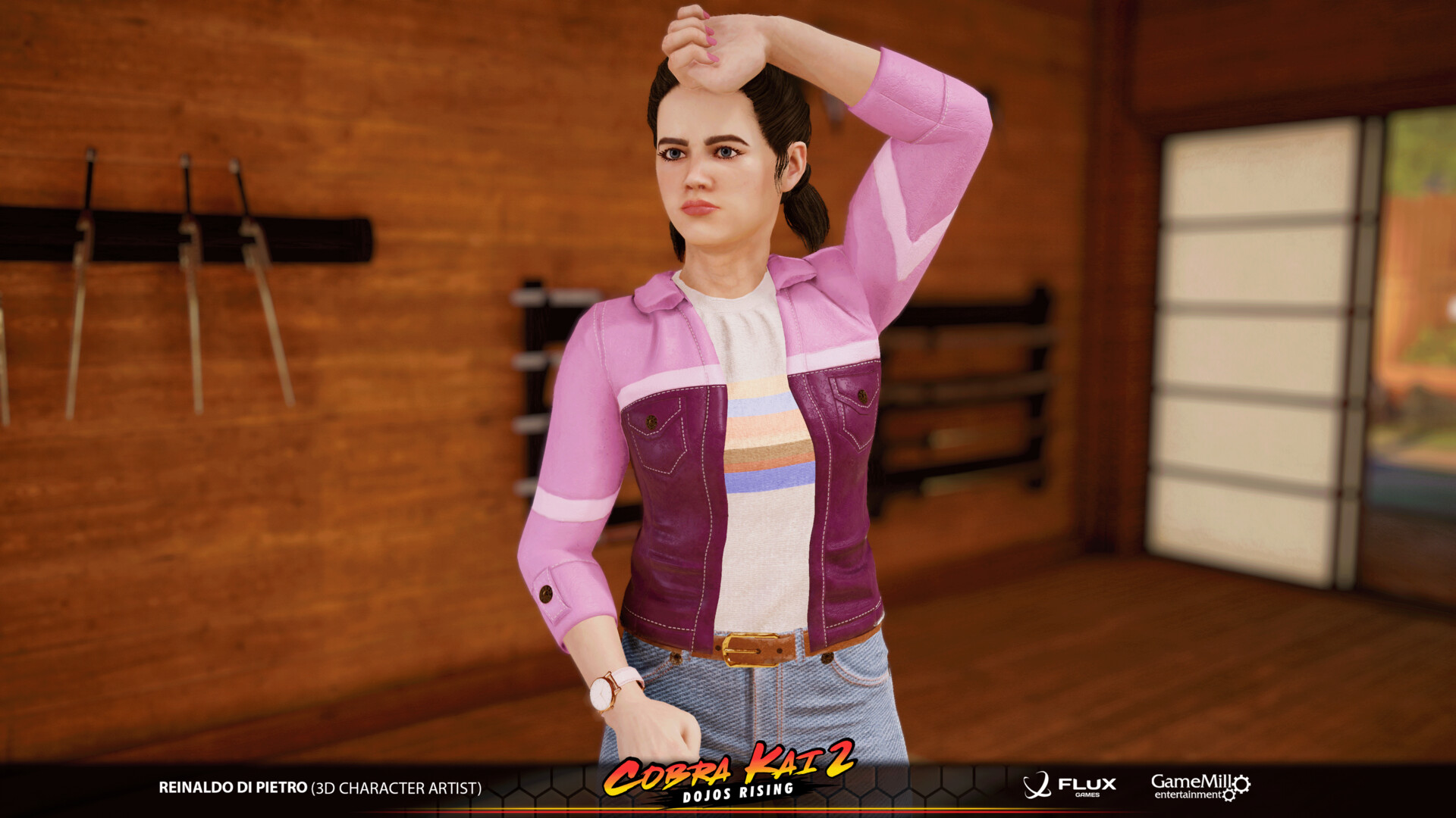 ArtStation - Sam Larusso - Cobra Kai 2: Dojo's Rising