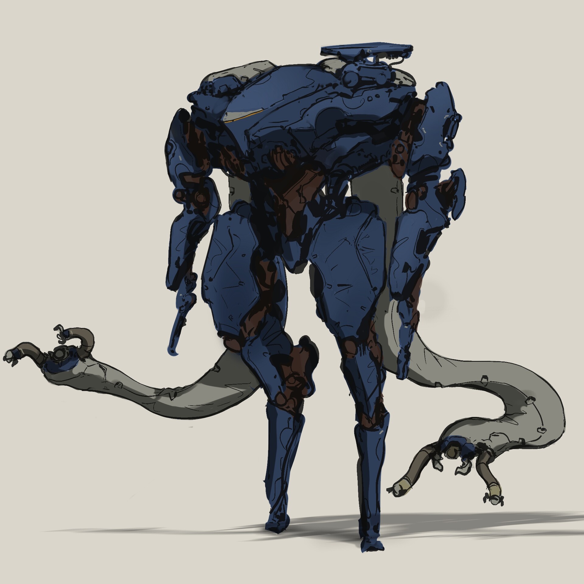 ArtStation - Snake Mech