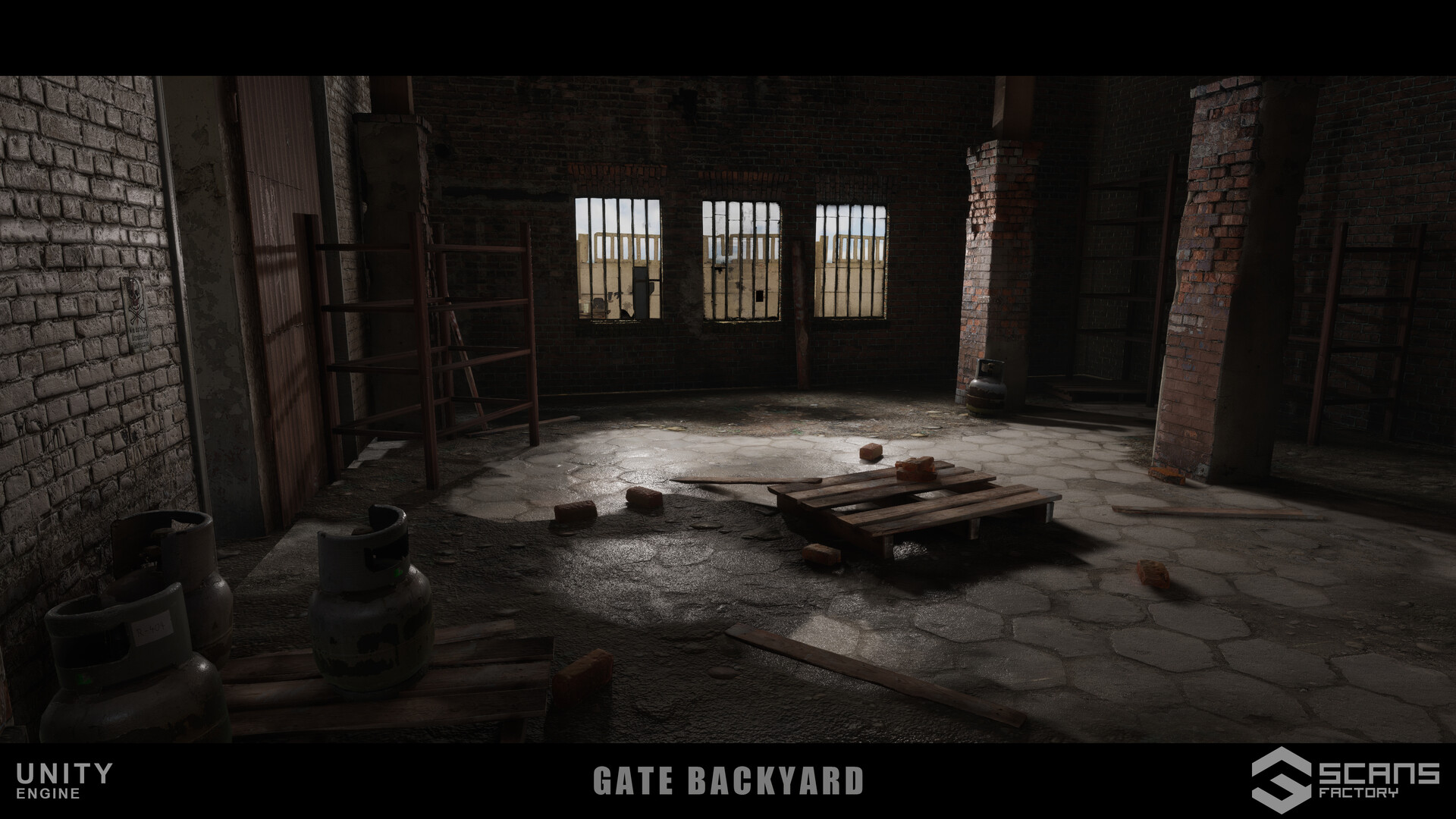 Scans Factory - [UNITY] Gate Backyard