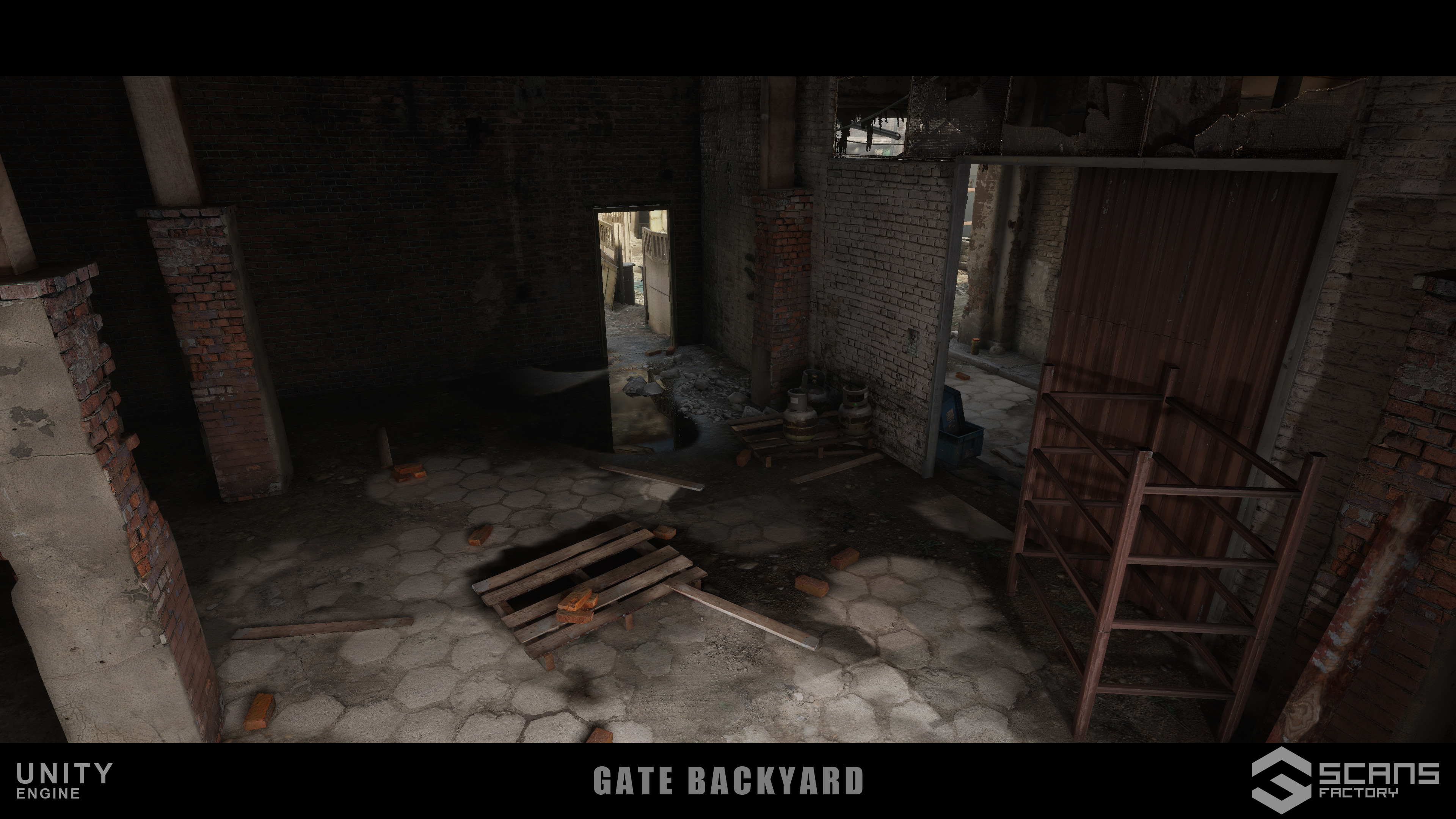 Scans Factory - [UNITY] Gate Backyard