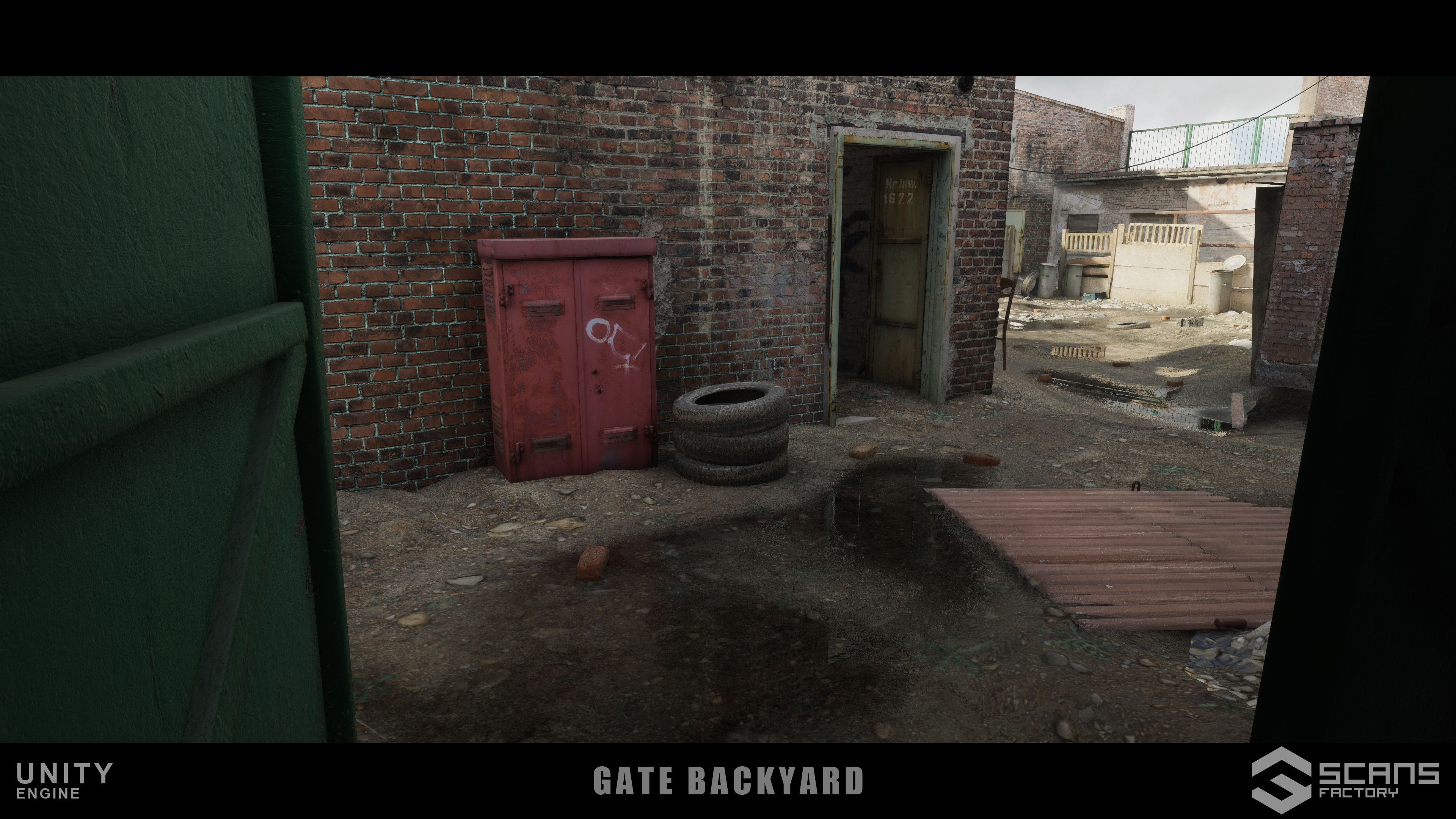 Scans Factory - [UNITY] Gate Backyard