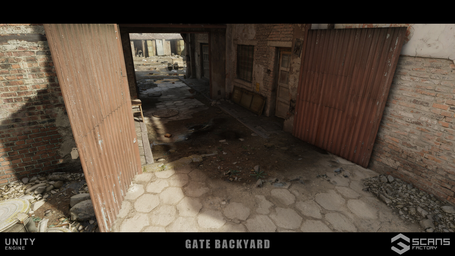 Scans Factory - [UNITY] Gate Backyard