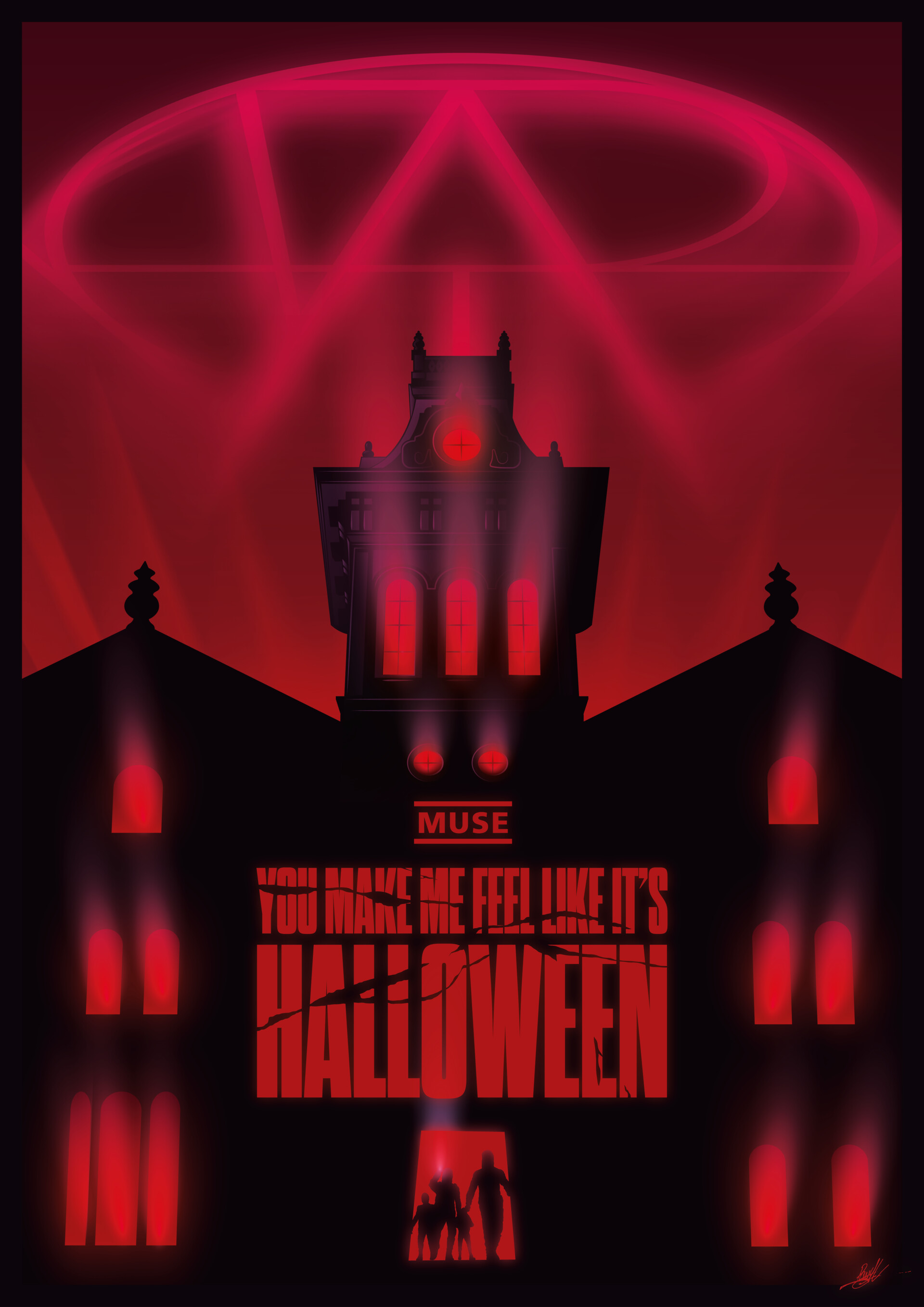 Paul Liénard | pl.lnrd - Poster of Muse : You Make Me Feel Like It's ...