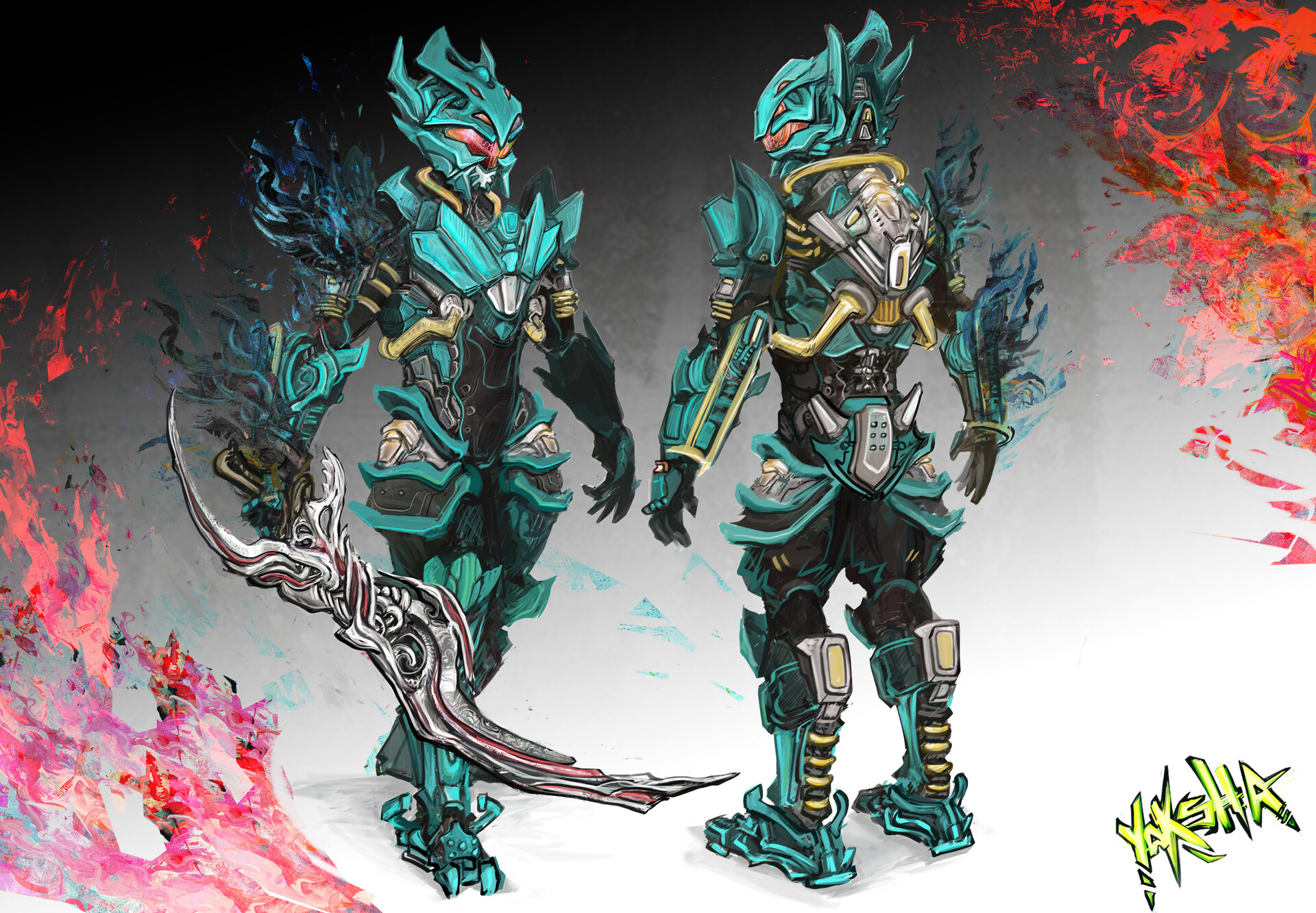 Andy Maldonado - Project Yaksha Spartan Armor / Custom BR Weapon > Halo ...