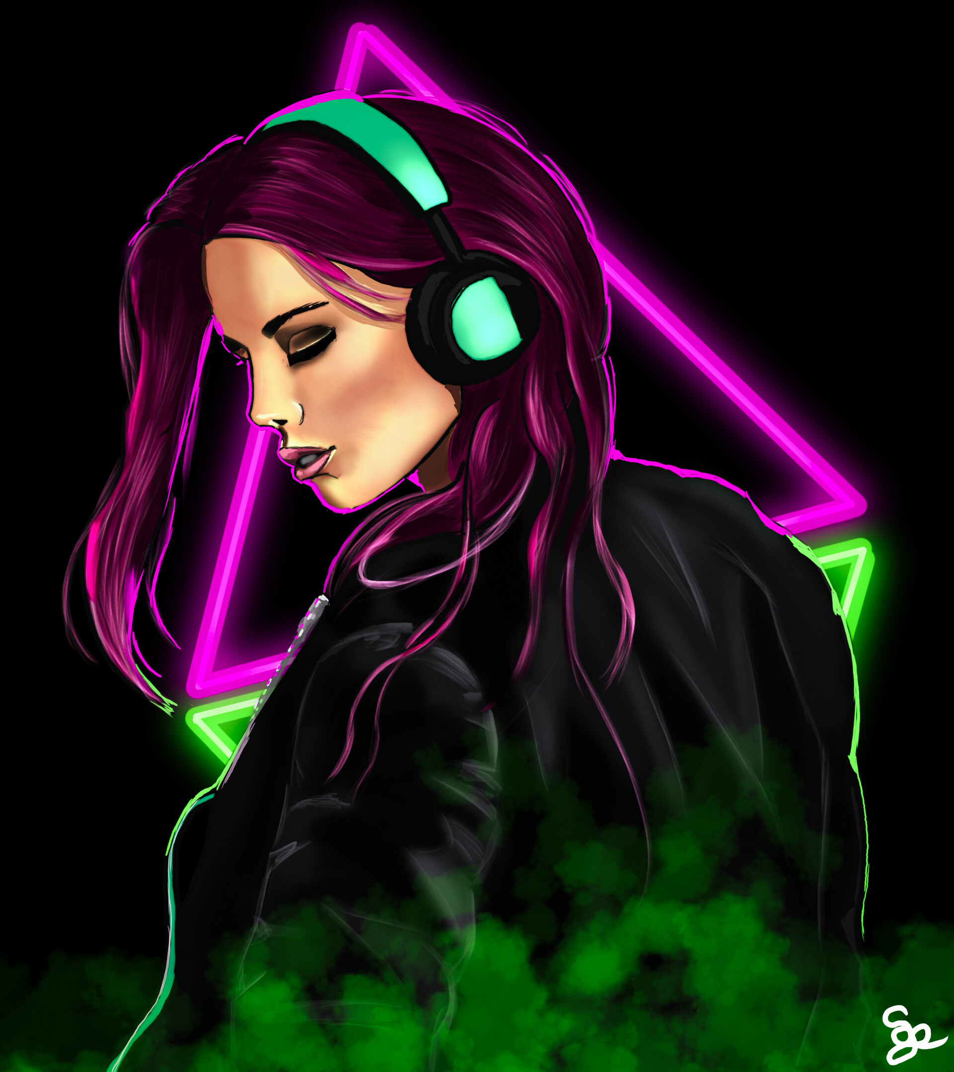 ArtStation - Disco Girl