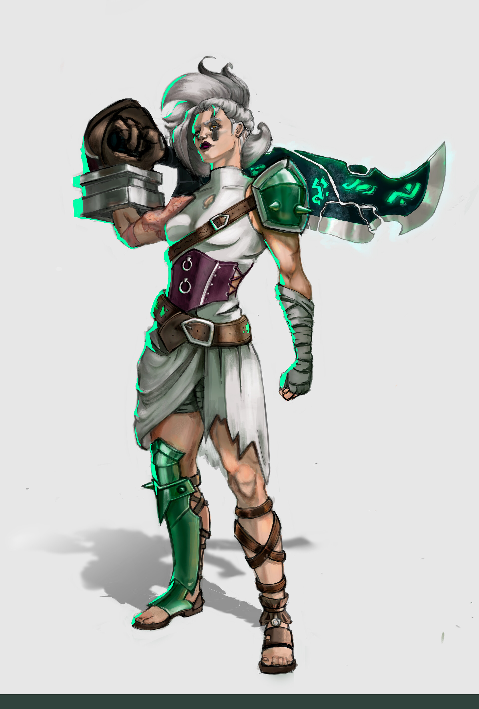 ArtStation - Riven Re-desing