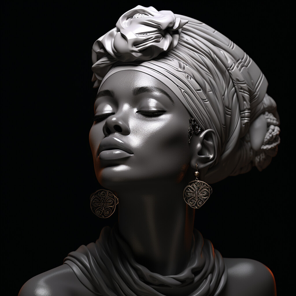 ArtStation - Elevate Your Artistry with Photorealistic 3D Women's Head ...