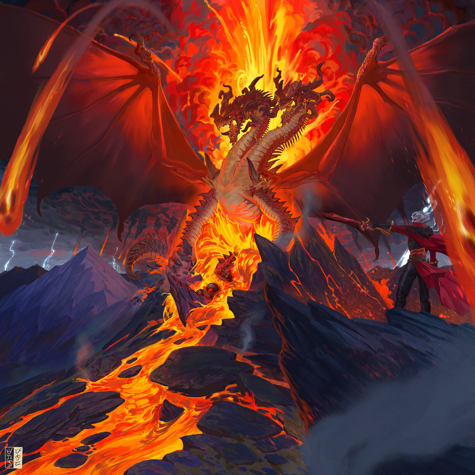 ArtStation - Saerlynth, Two headed beast