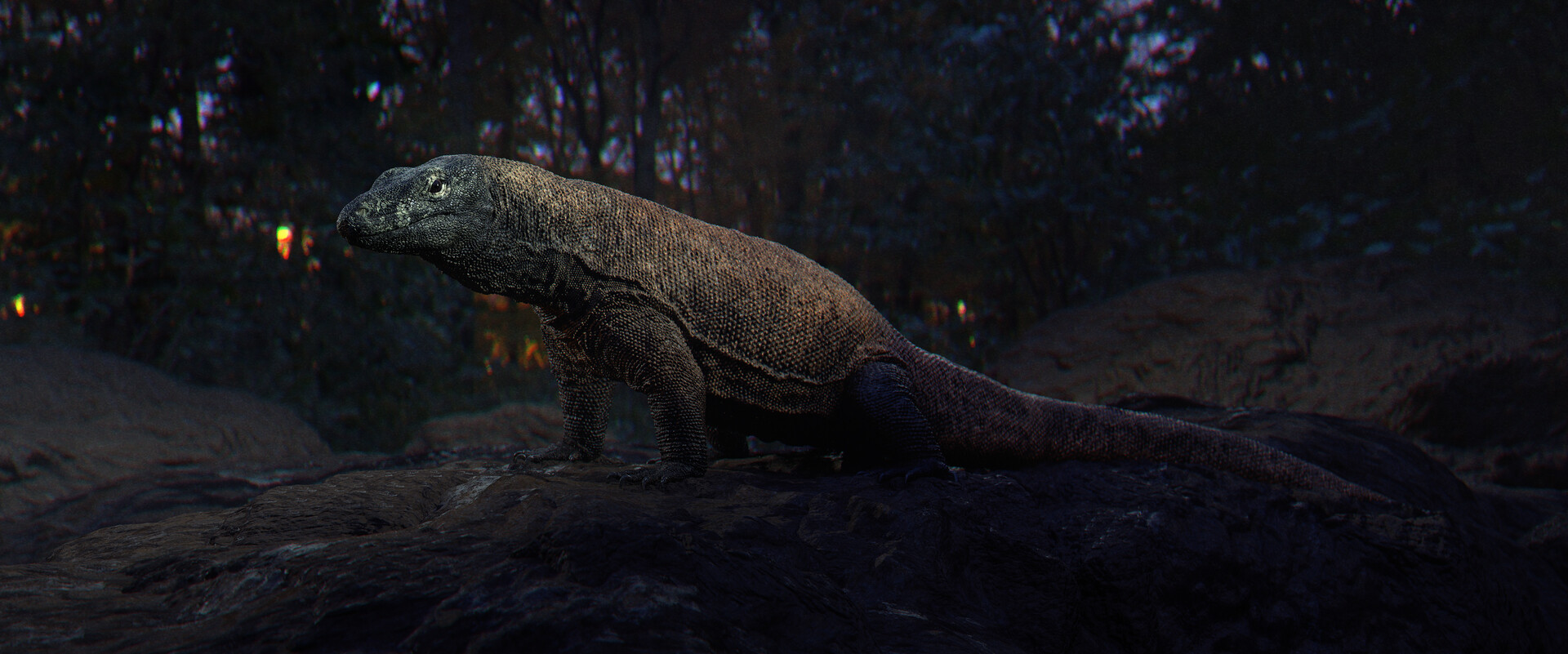 ArtStation - Komodo Dragon