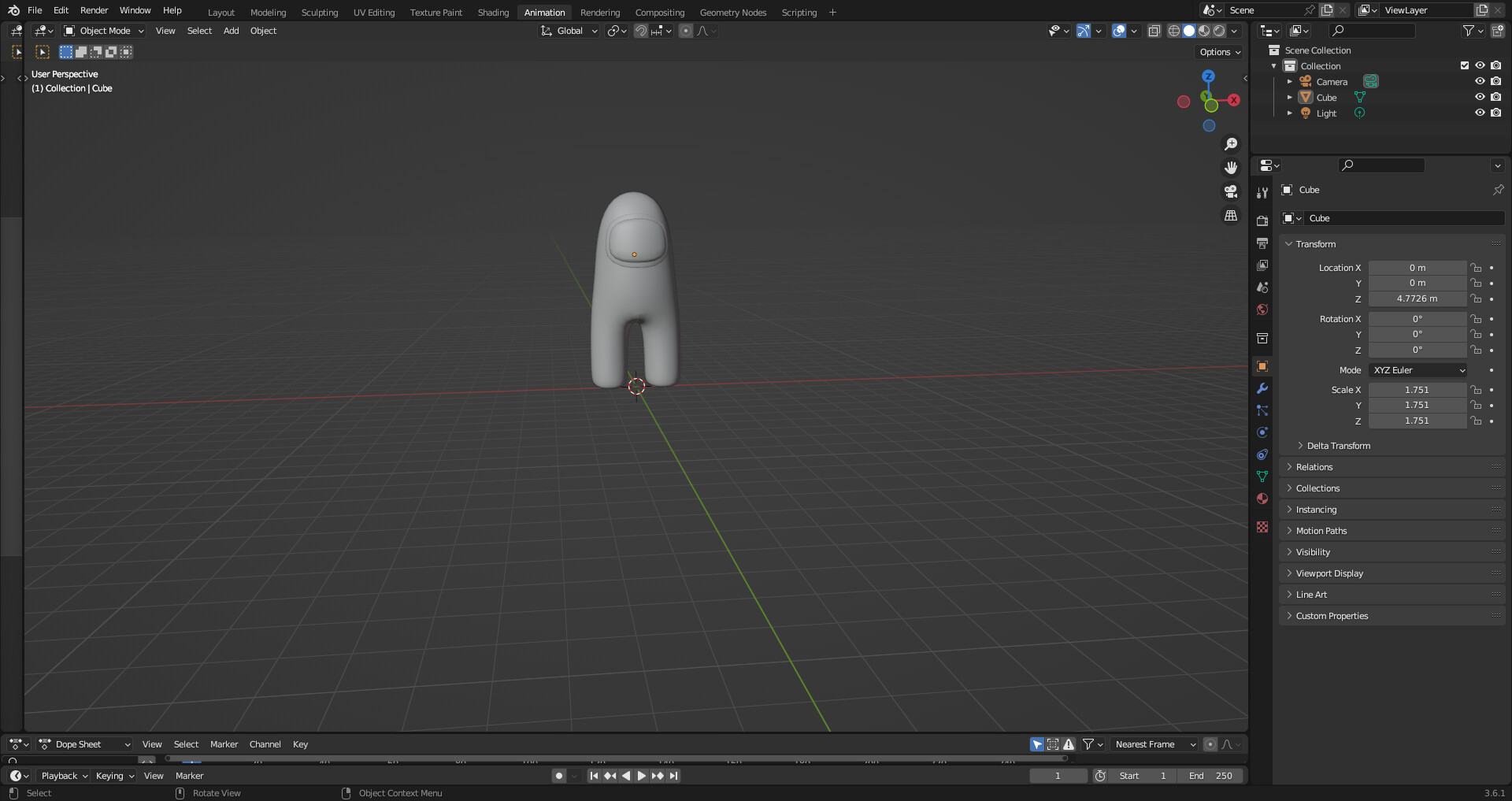 ArtStation - among us project