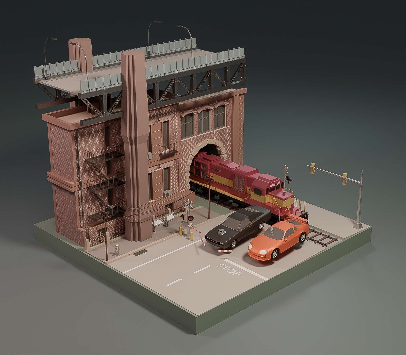 ArtStation - Furious Velocity: Inspired by Fast & Furious